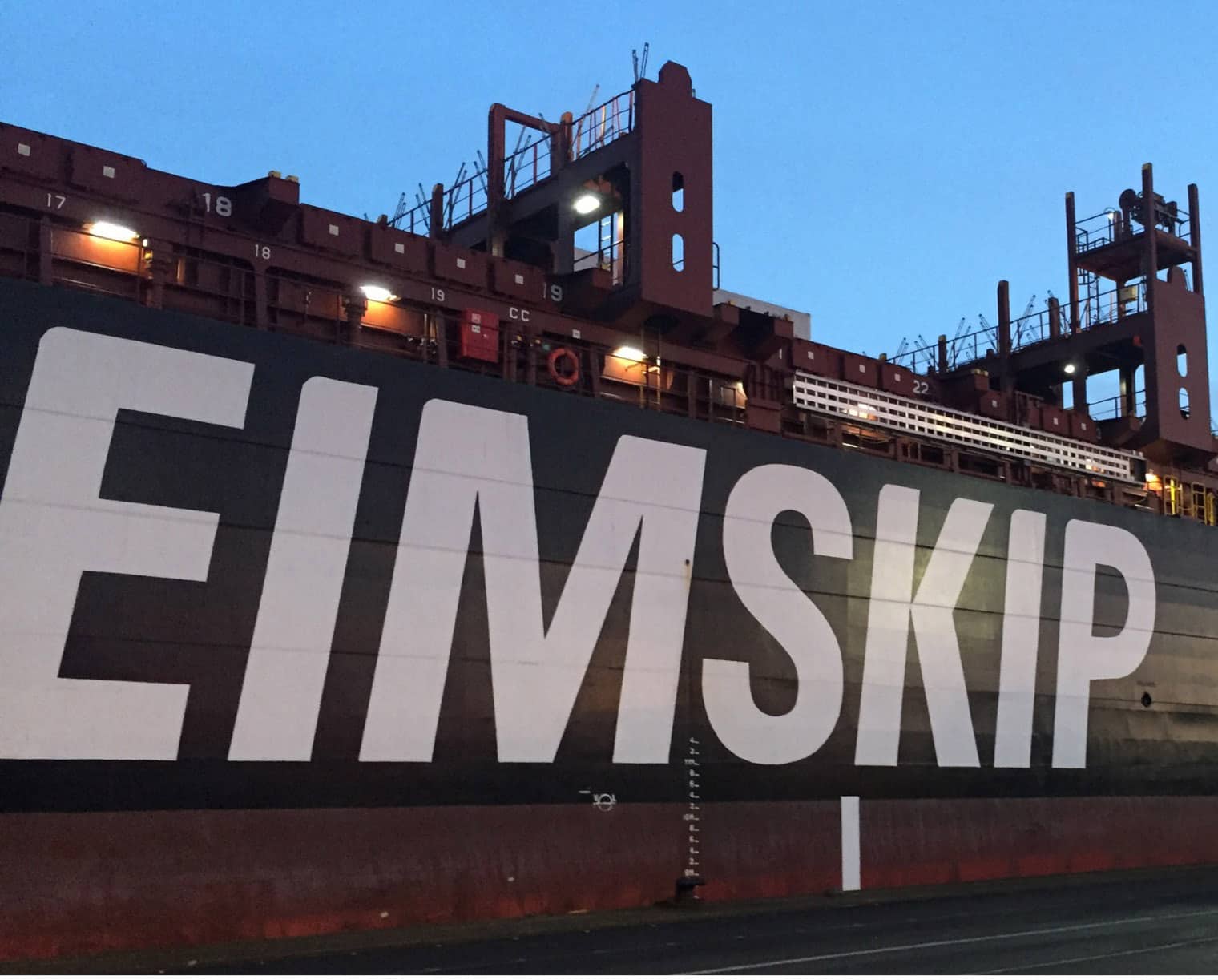 Tilkalds opgave for EIMSKIP - Sterke